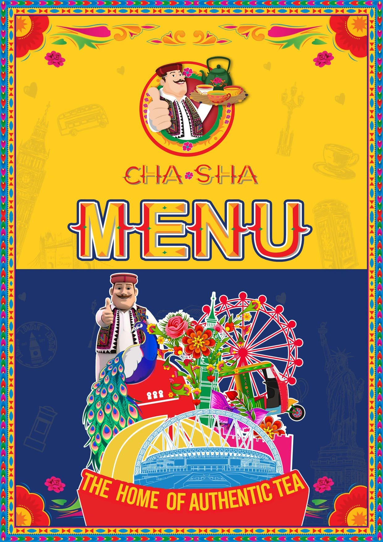 Menu - Cha Sha